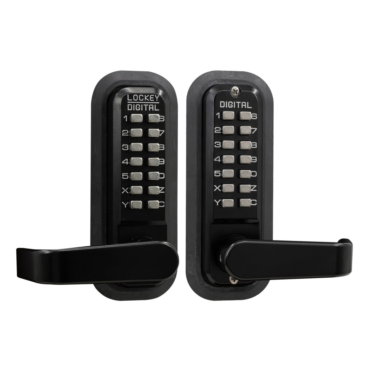 Lockey 2835 Keyless Mechanical Double Combination Deadlocking Spring ...