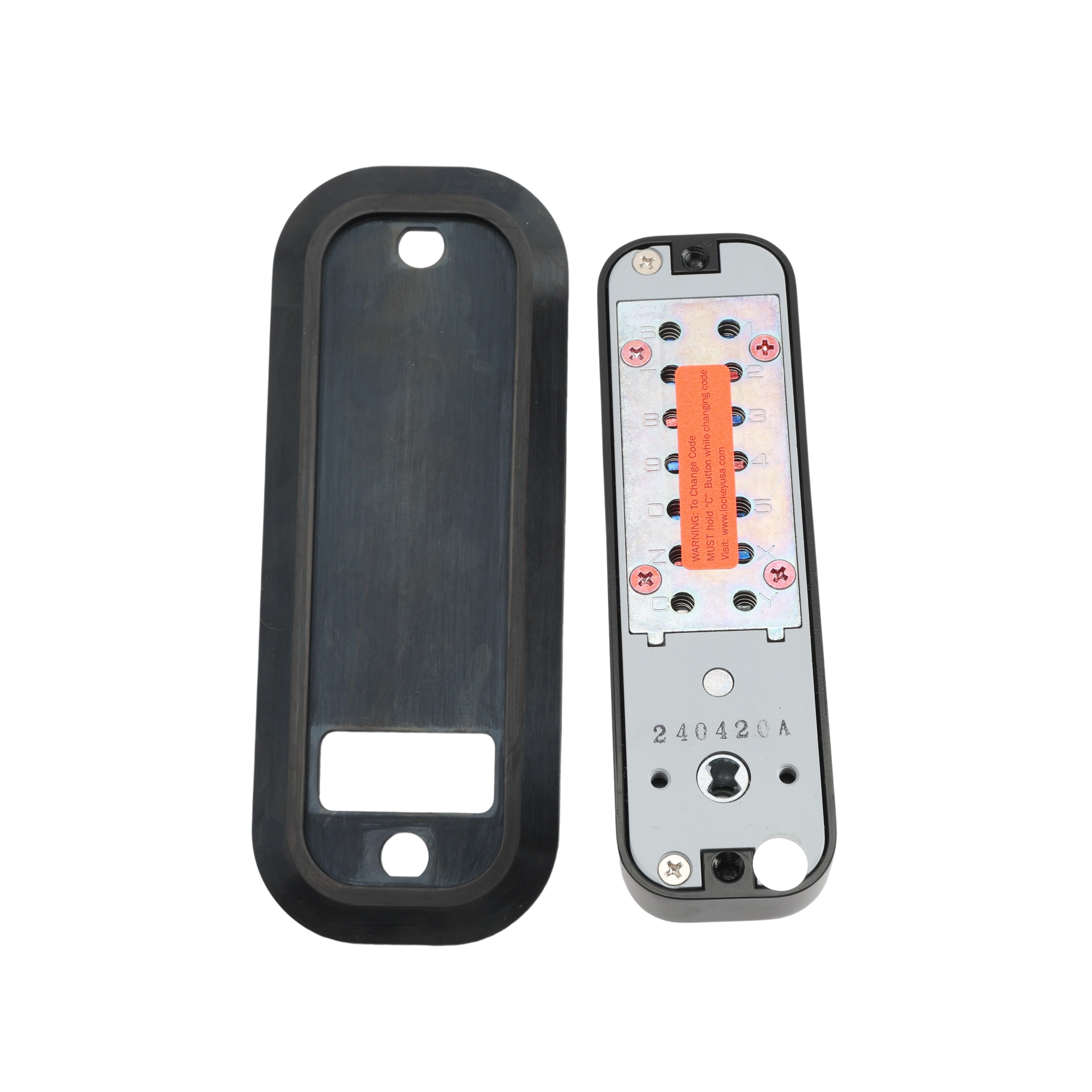 Lockey 2835 Mechanical Keyless Lever Lock with Passage Function (Jet ...