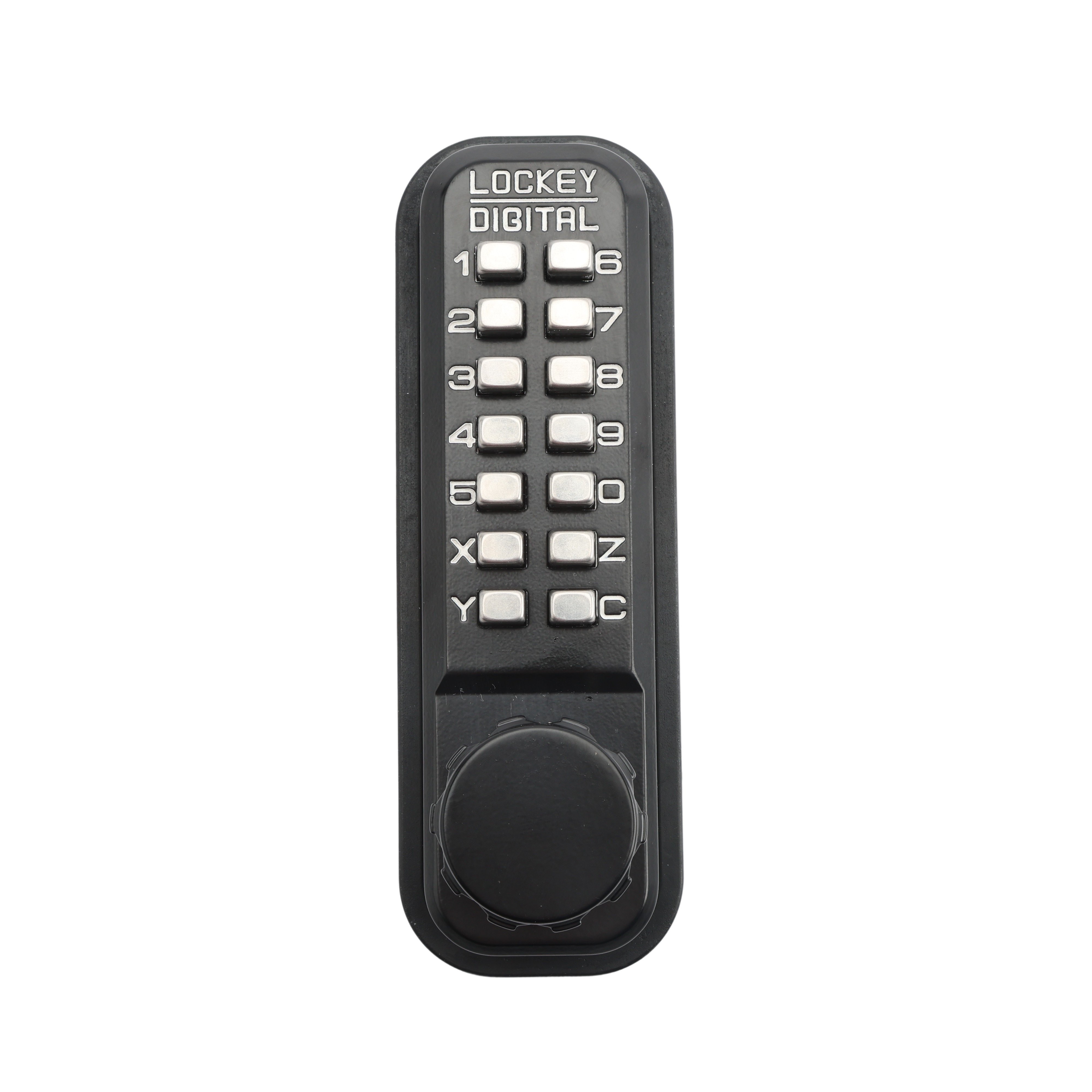 Lockey 2950 Keyless Mechanical Double Combination Hook Bolt Lock for ...