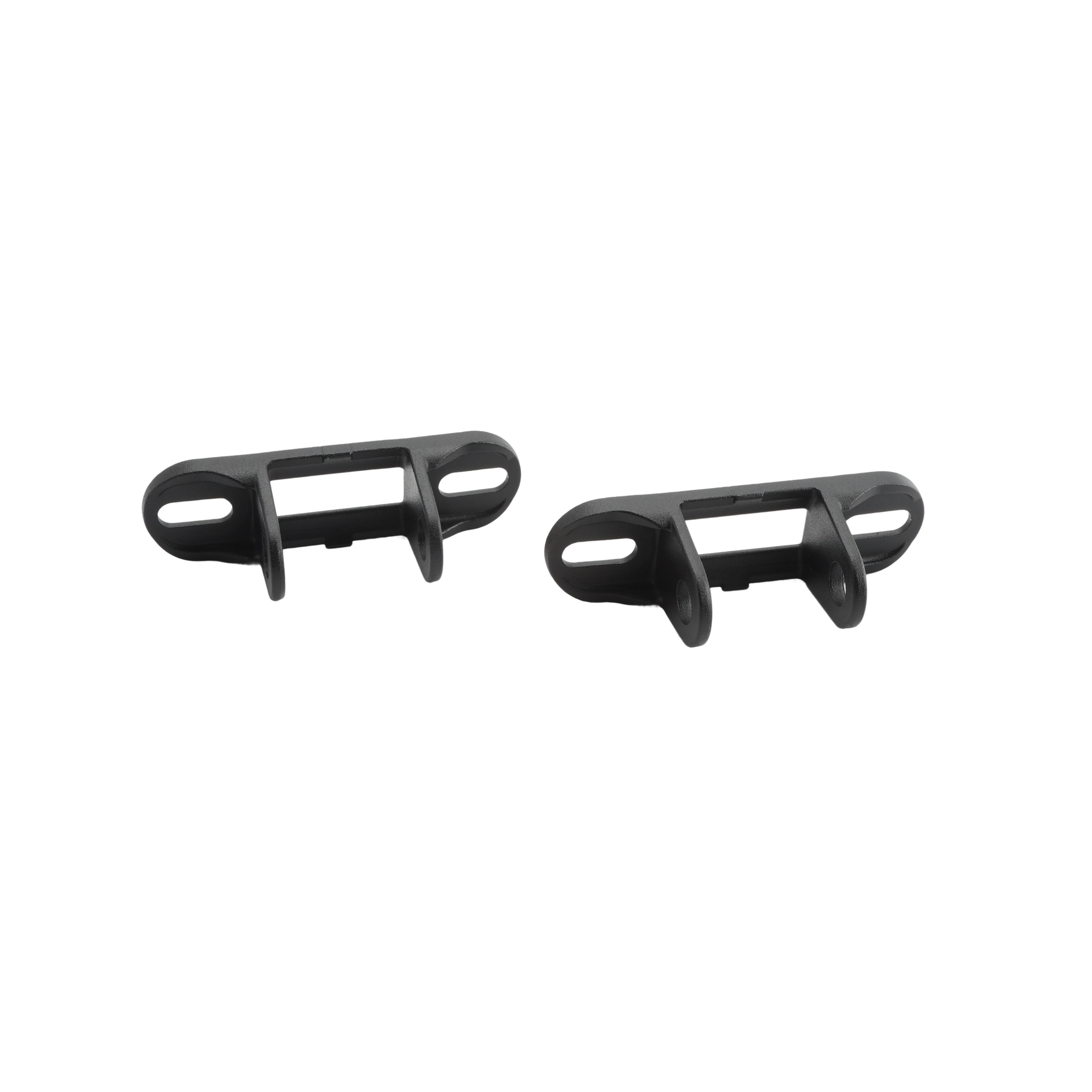 Locinox Hot-Dip Galvanized 180° Strap Hinge for Wood Gates (Black) (17 ...