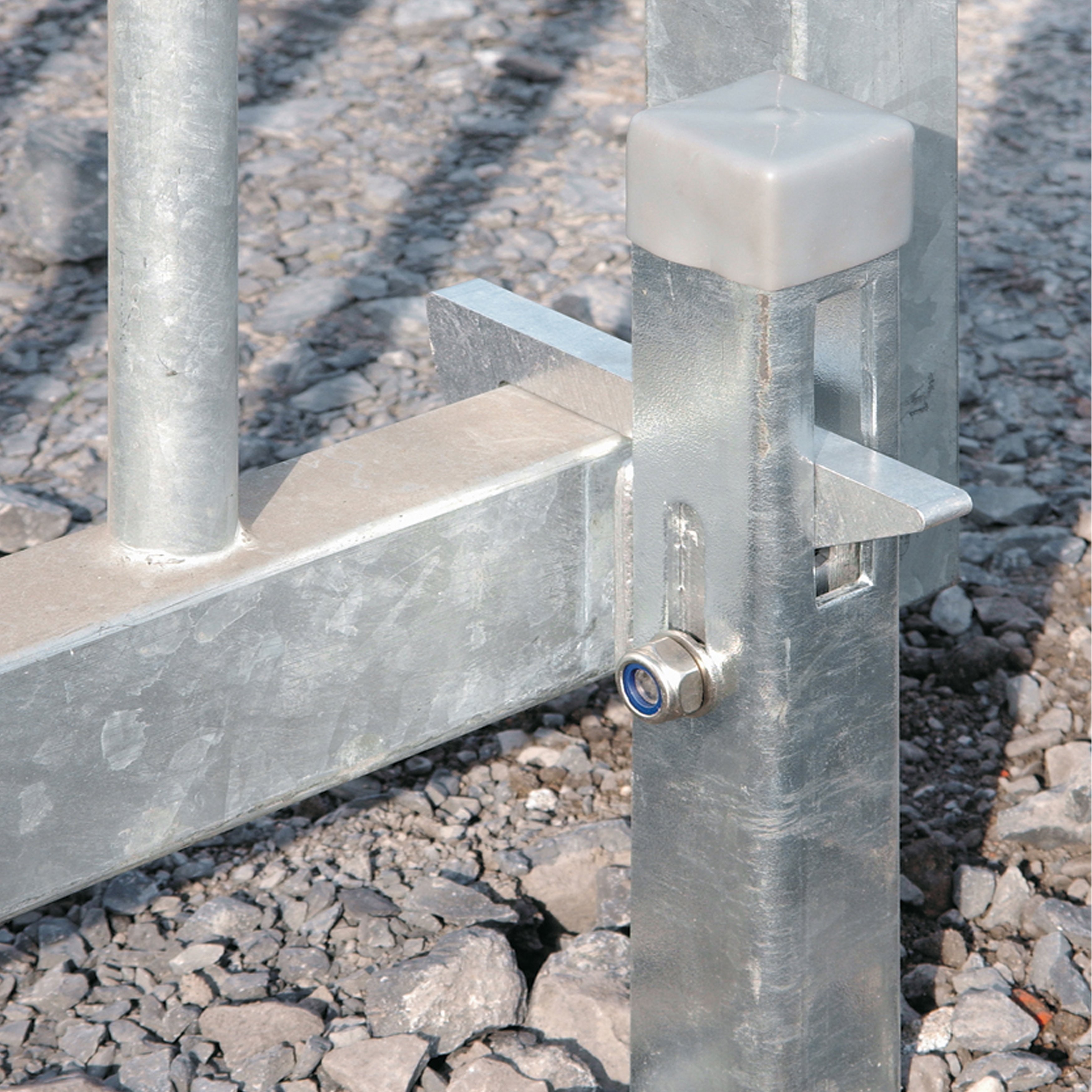 Locinox ABL 25" Tall Hot-Dip Galvanized Gate Hold-Back Catch for Gates ...