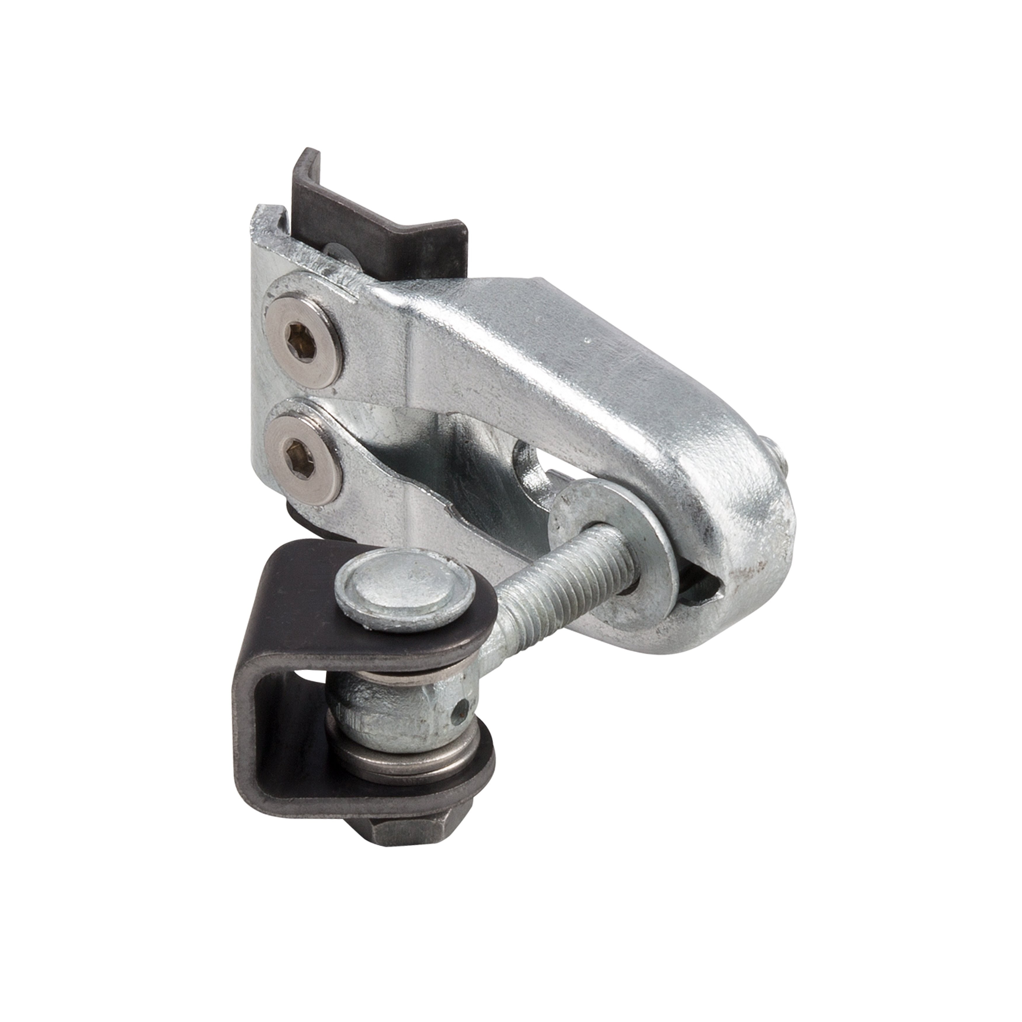 Locinox 4-Way Adjustable Vandal-Resistant 180° Hinge with Gate Claw and ...