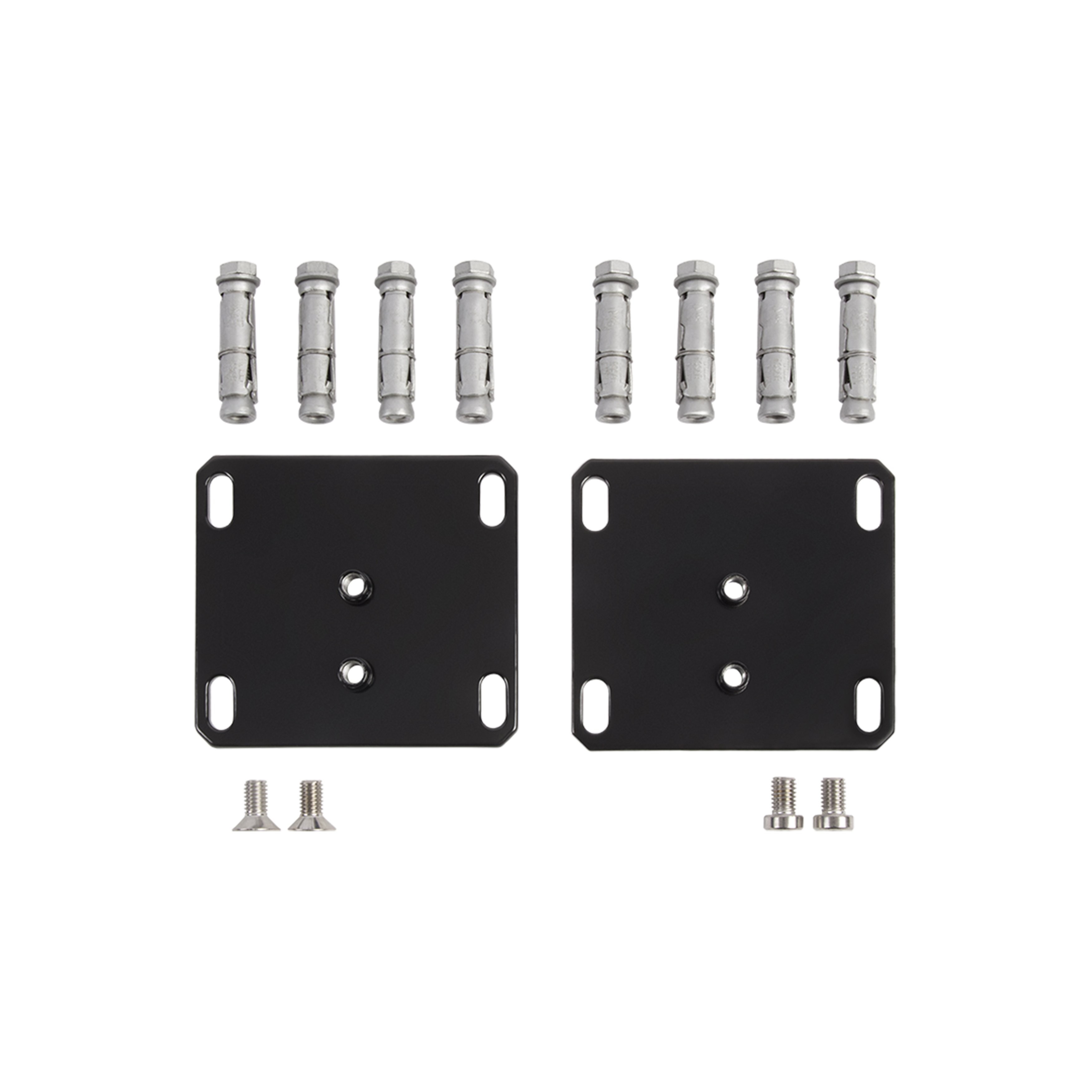 Locinox Wall Fixation Set for Interio Gate Closer (RAL9005 Black ...