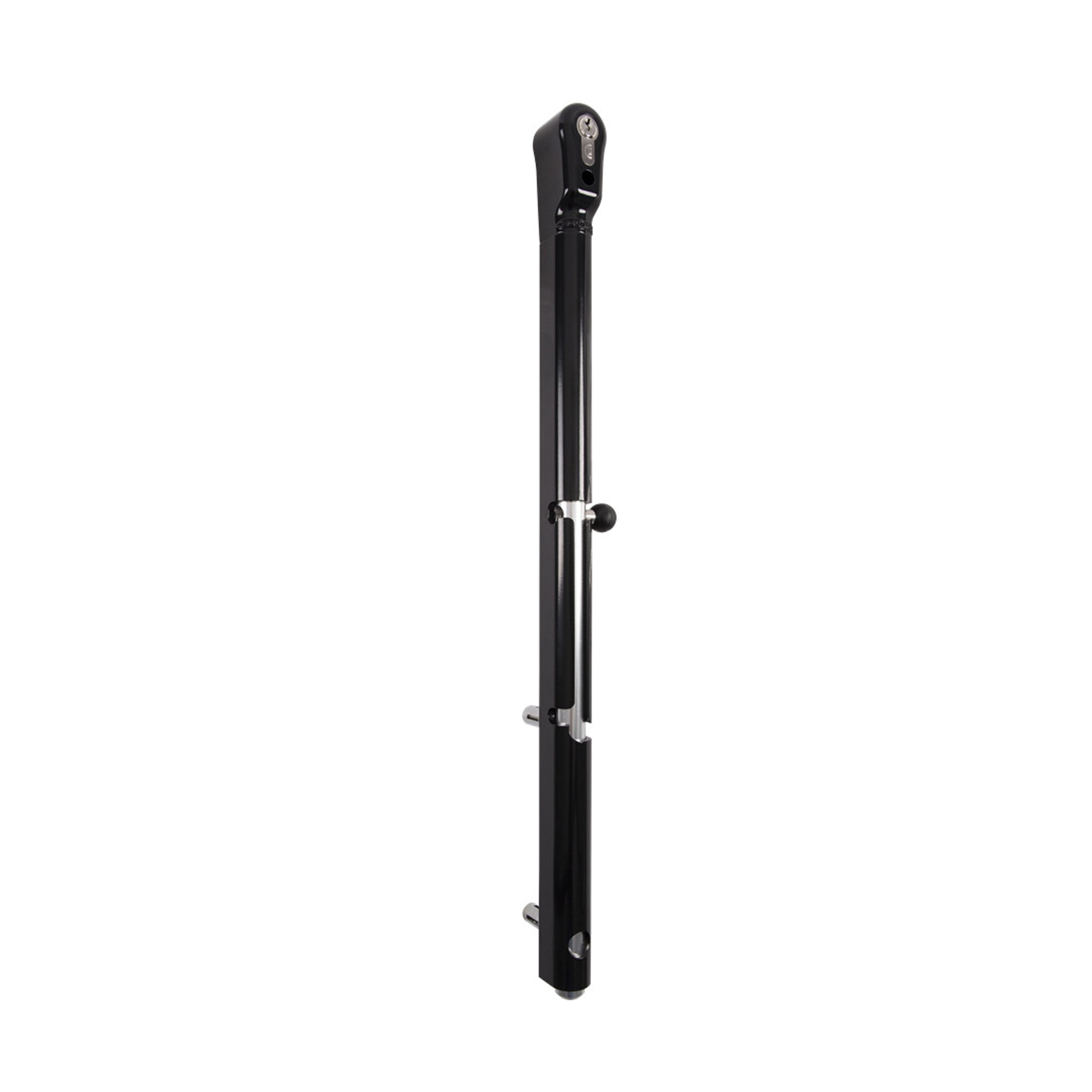 Locinox Key Lockable Drop Bolt (RAL7016 Anthracite) - KEYDROP-7016