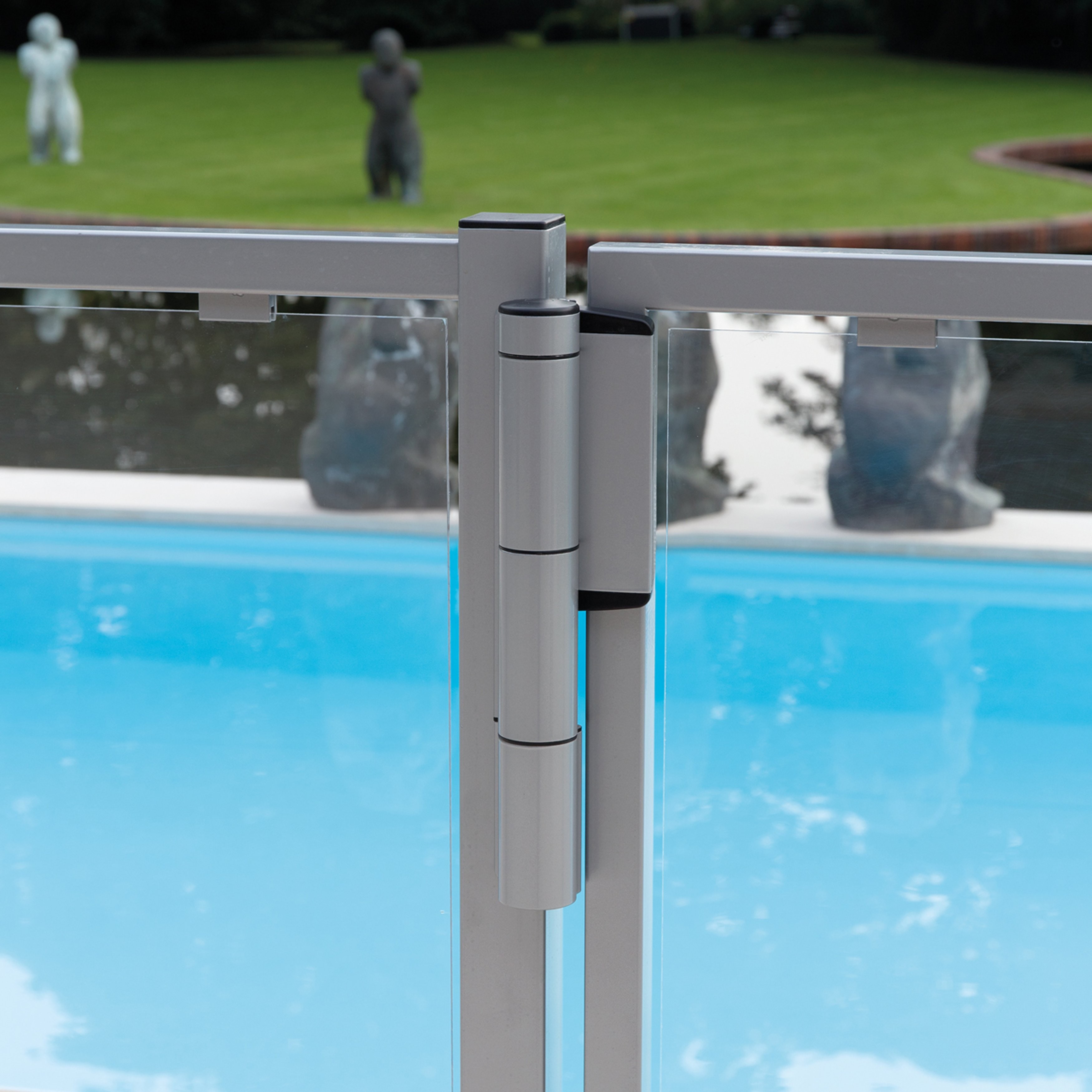 Locinox Mammoth 180° Hydraulic Gate Closer and Hinge (330lbs Capacity ...