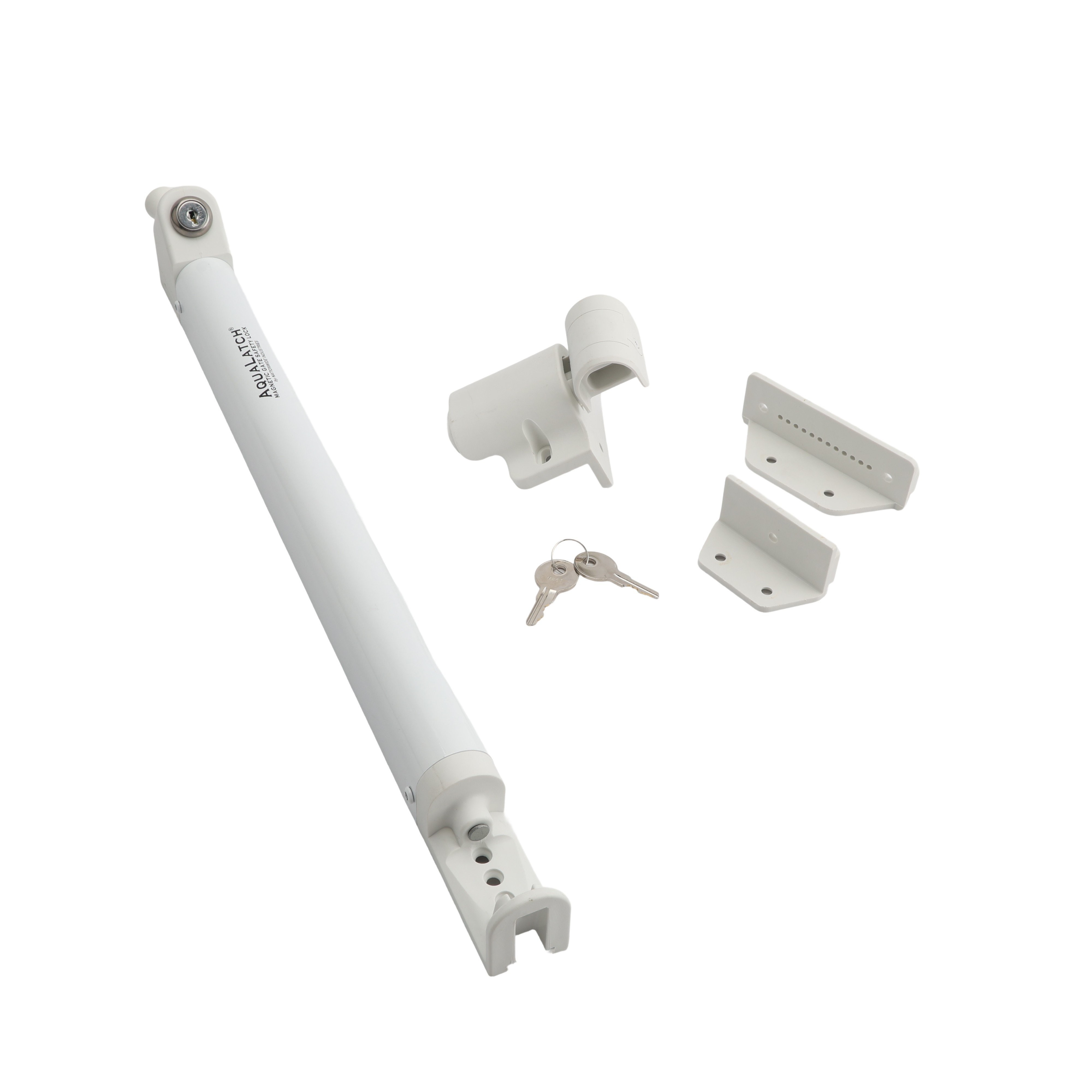 Nationwide AquaLatch 20" Magnetic Safety Gate Latch with SafeAlert for ...