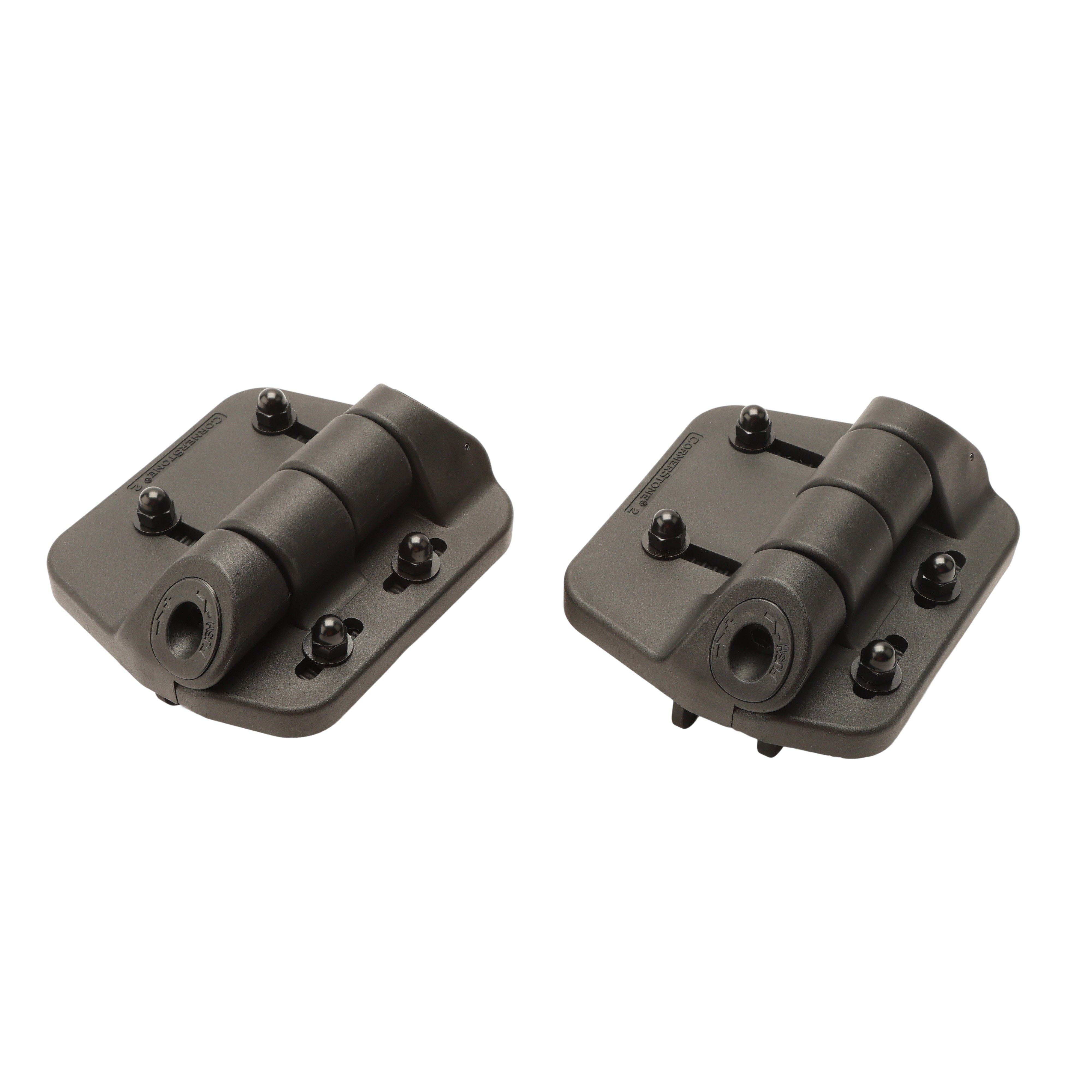 Nationwide Cornerstone 2 Square Post Fully Adjustable Gate Hinge Pair ...