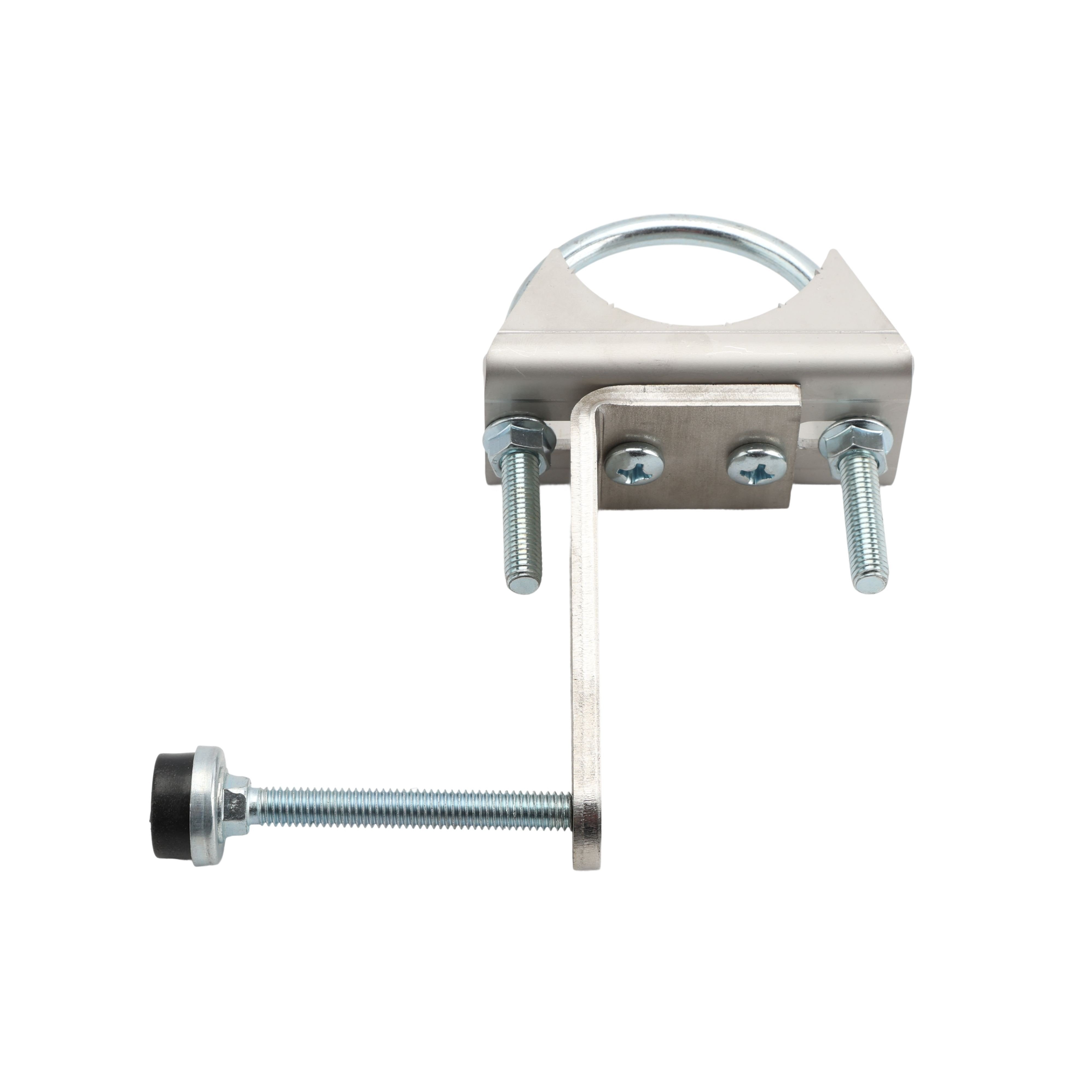 Lockey Gate Stop With 3" U-Bolt for Chain Link Gates - GS-LINX