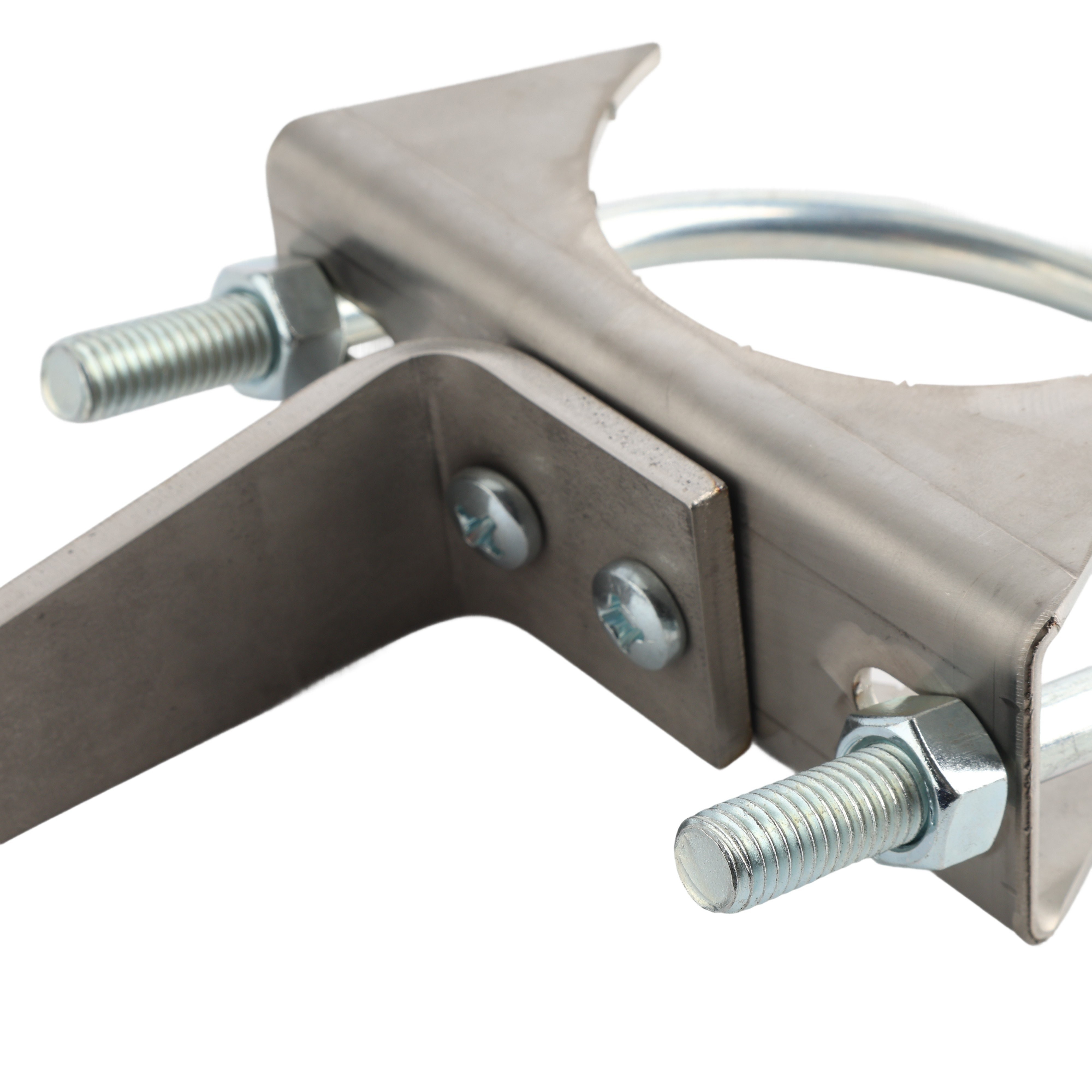 Lockey Gate Stop With 4" U-Bolt for Chain Link Gates - GS-LINX4INCH
