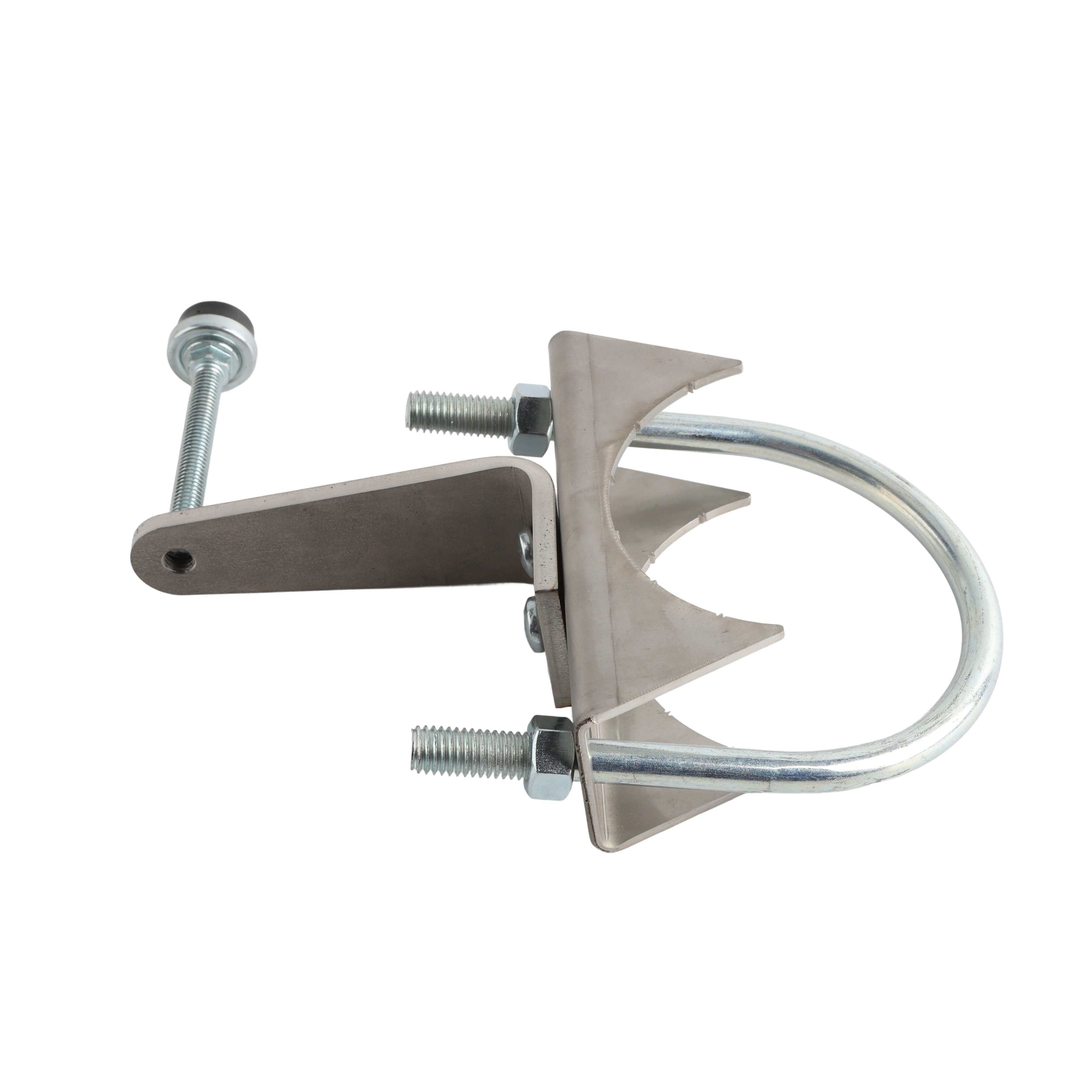Lockey Gate Stop With 4" U-Bolt for Chain Link Gates - GS-LINX4INCH