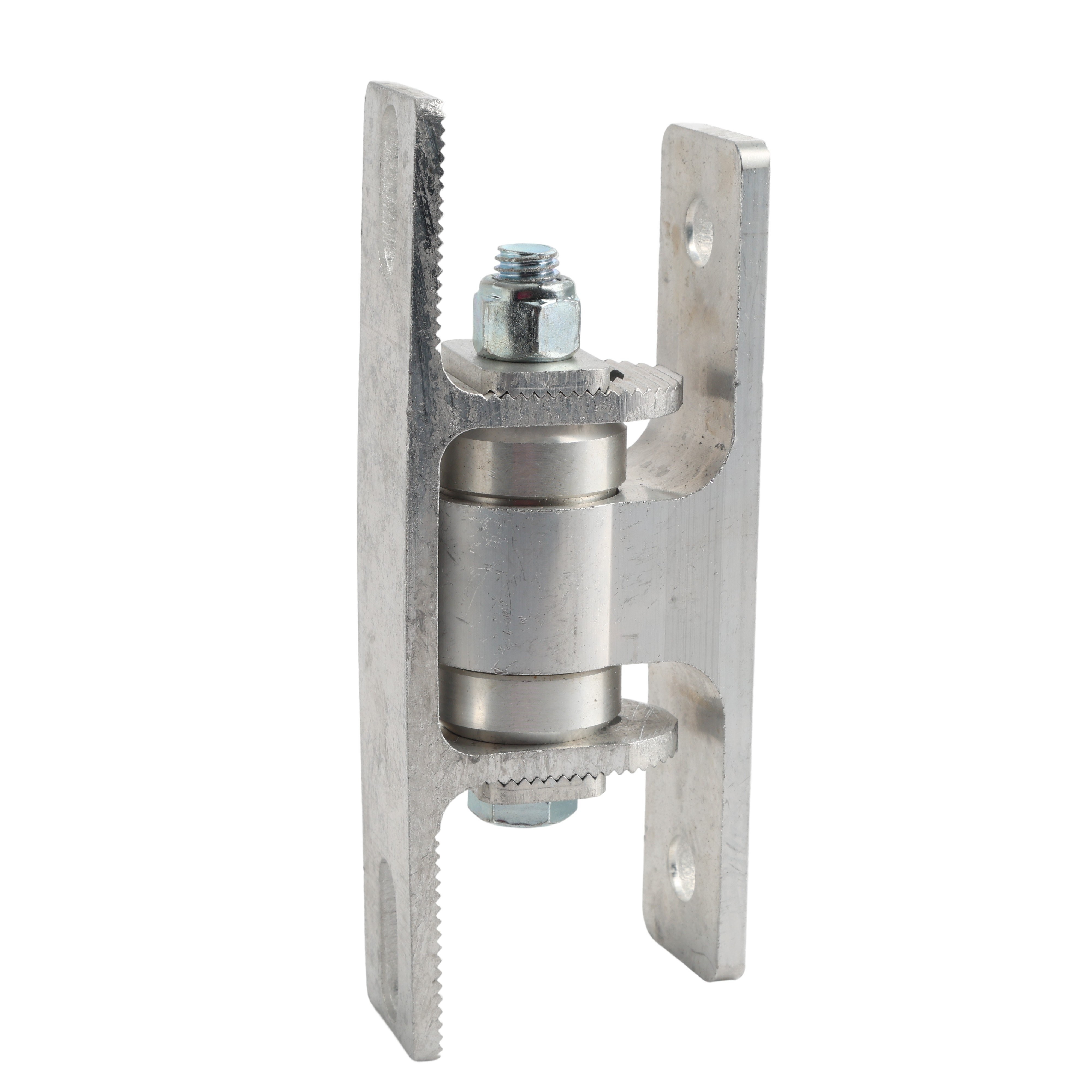 Nationwide Heavy-Duty Ball Bearing Gate Hinge - Unpainted Aluminum Bolt ...