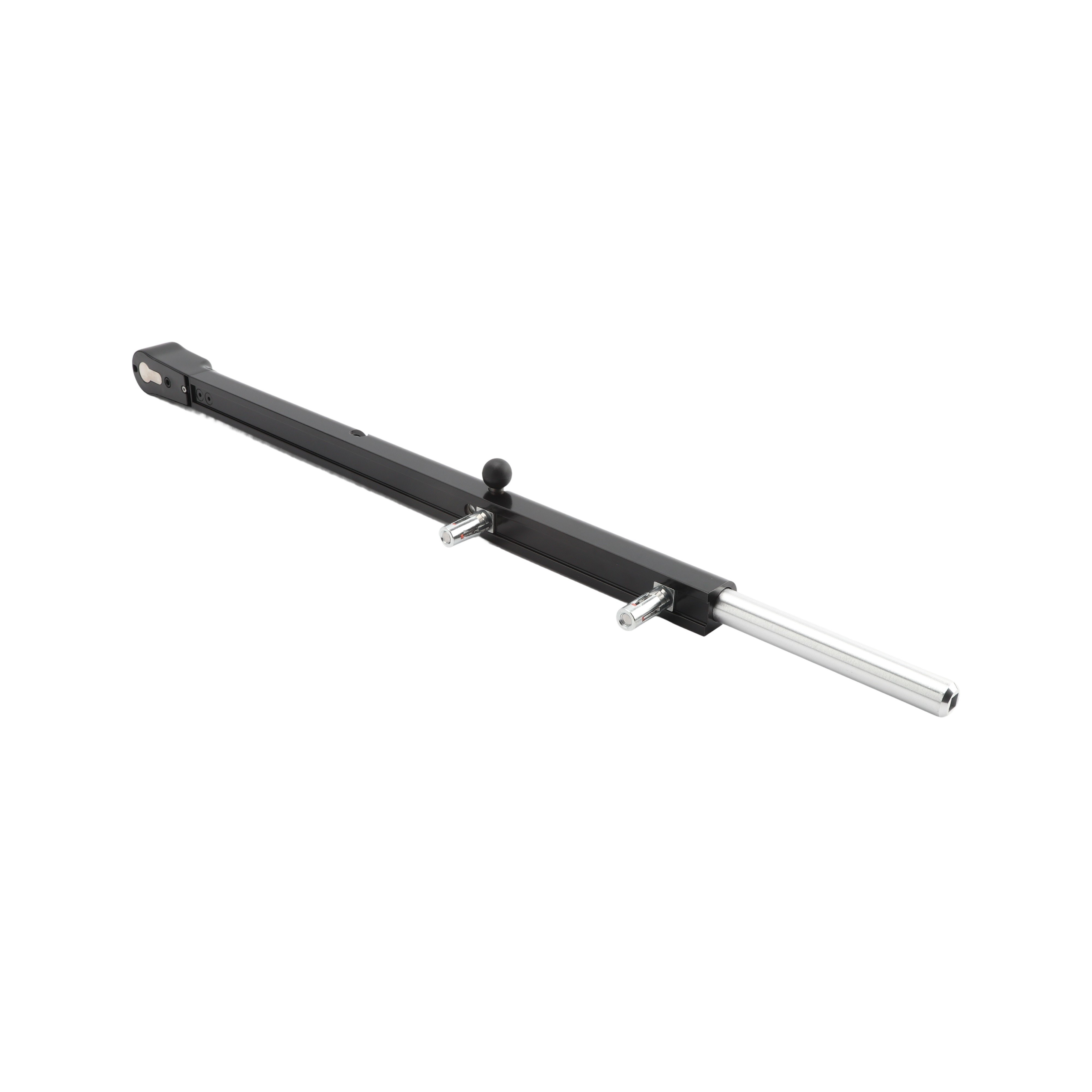 Locinox Key Lockable Drop Bolt (RAL9005 Black) - KEYDROP-9005
