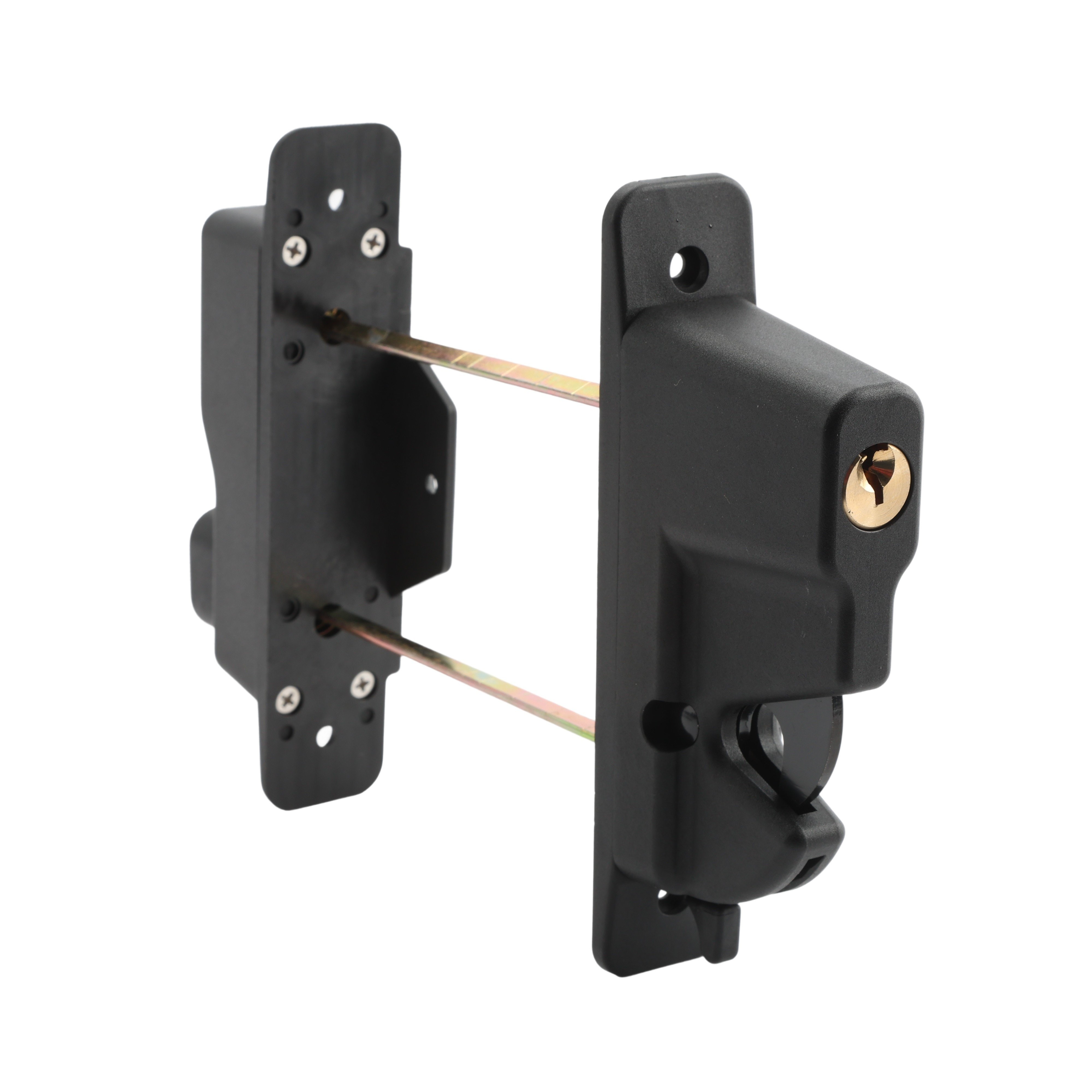 Nationwide Keystone 2 Dual Sided 6-Pin Lockable Nylon Gate Latch for ...