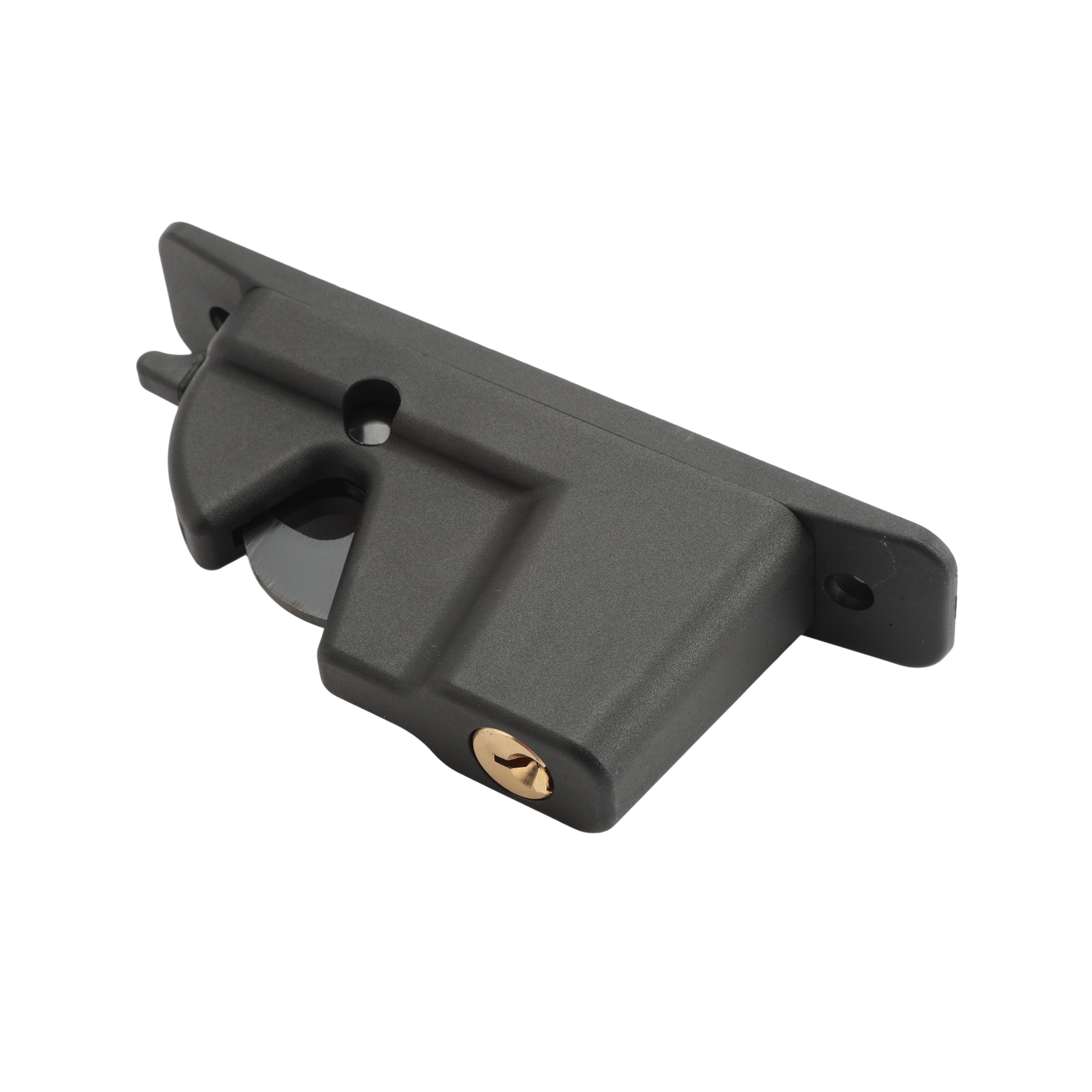 Nationwide Keystone 2 Dual Sided 6-Pin Lockable Nylon Gate Latch for ...