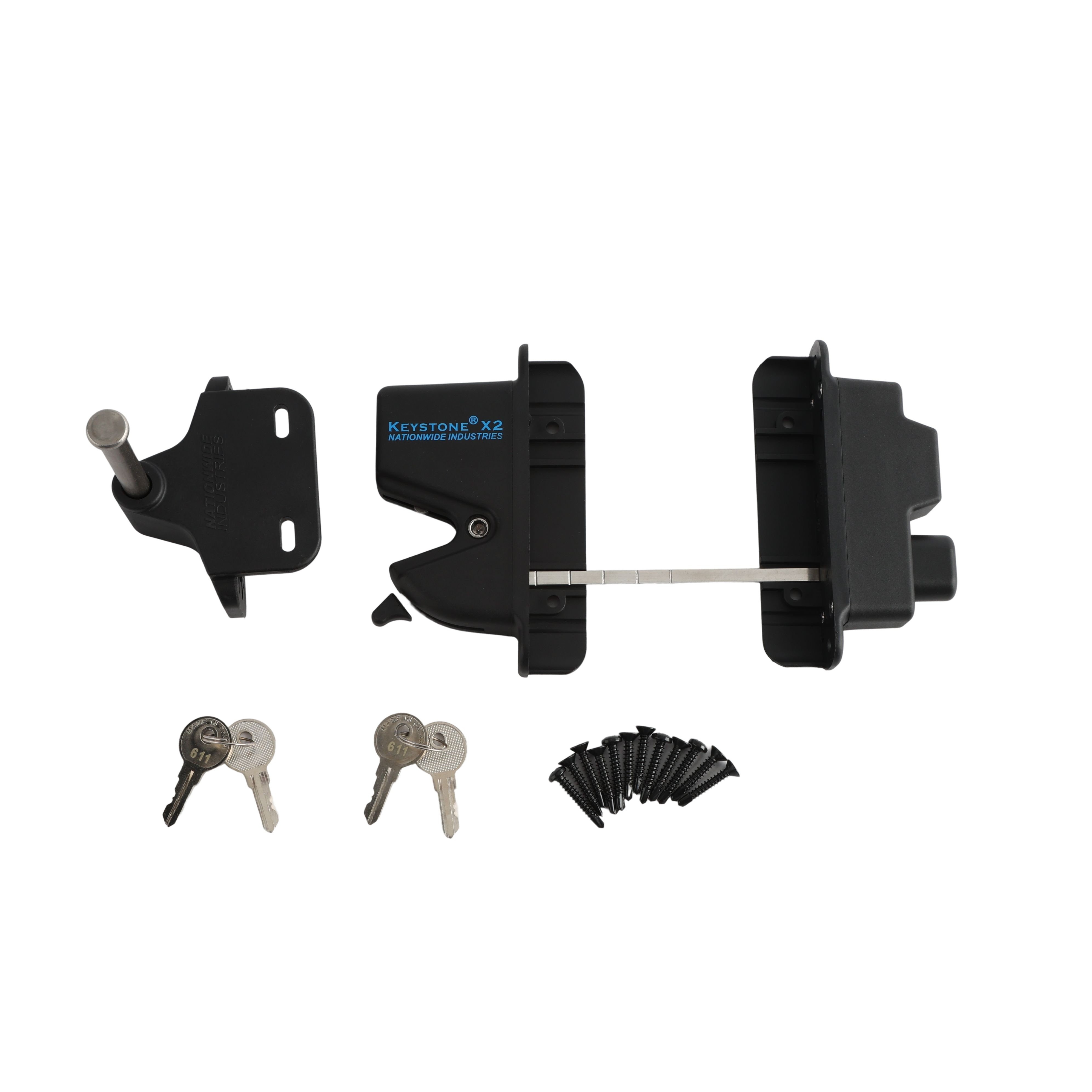 Nationwide Keystone X2 Two-Sided Lockable Keyed-Alike External Mount ...