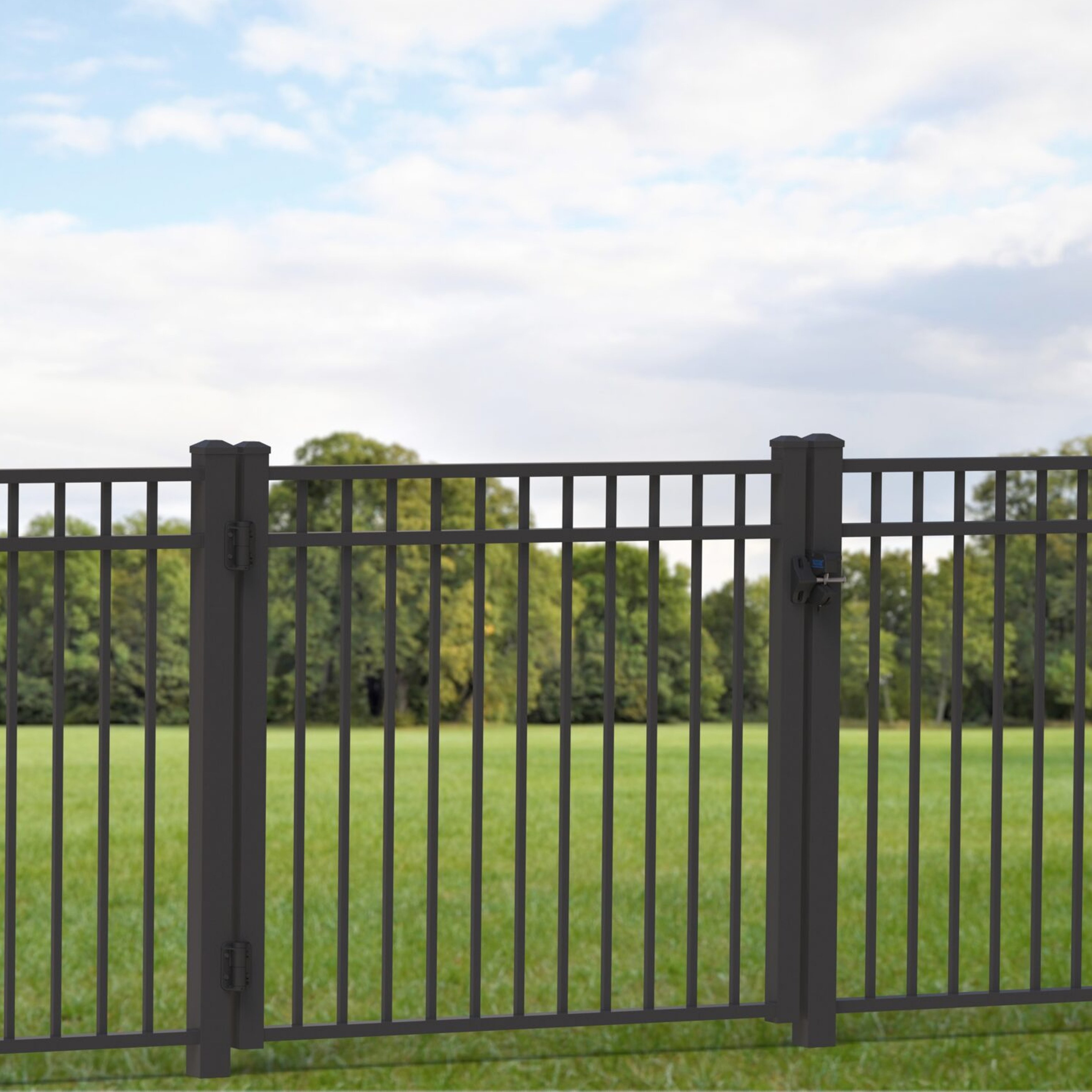 Nationwide 2.5" Ornamental Gate Kit - NWKIT-ORNL-25