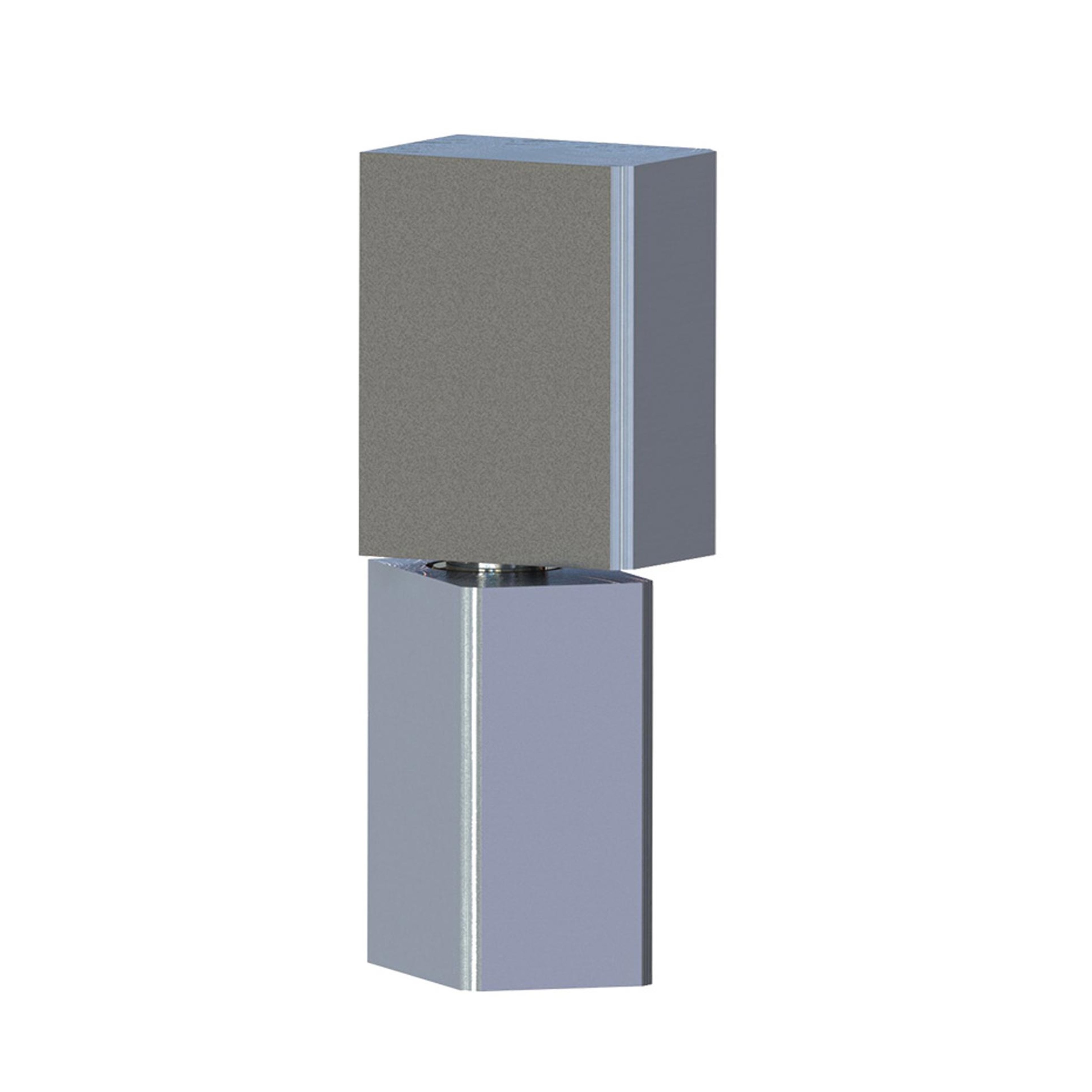 Nationwide Heavy-Duty Steel To Aluminum Block Hinge - WI-BH-SA
