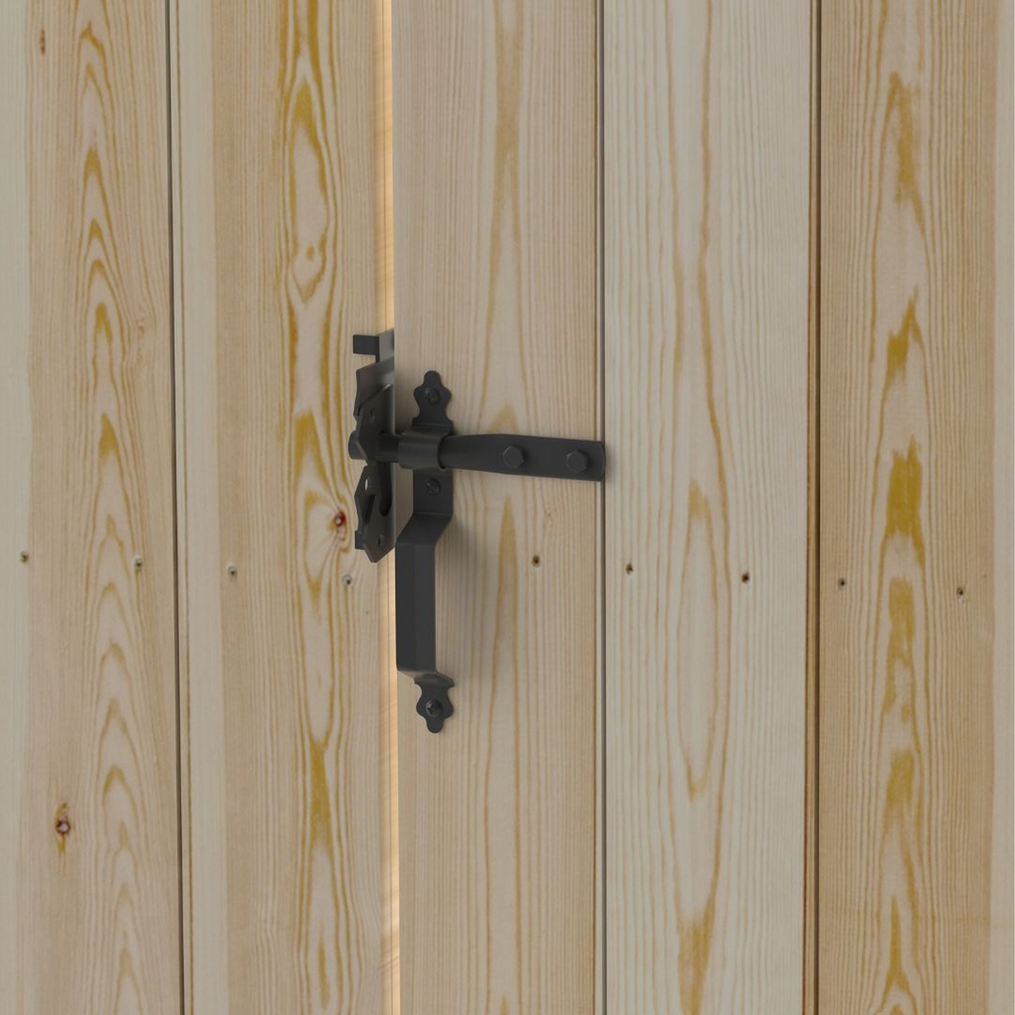 Nationwide Contemporary Walk Gate Kit (Black) - WI-CWGK