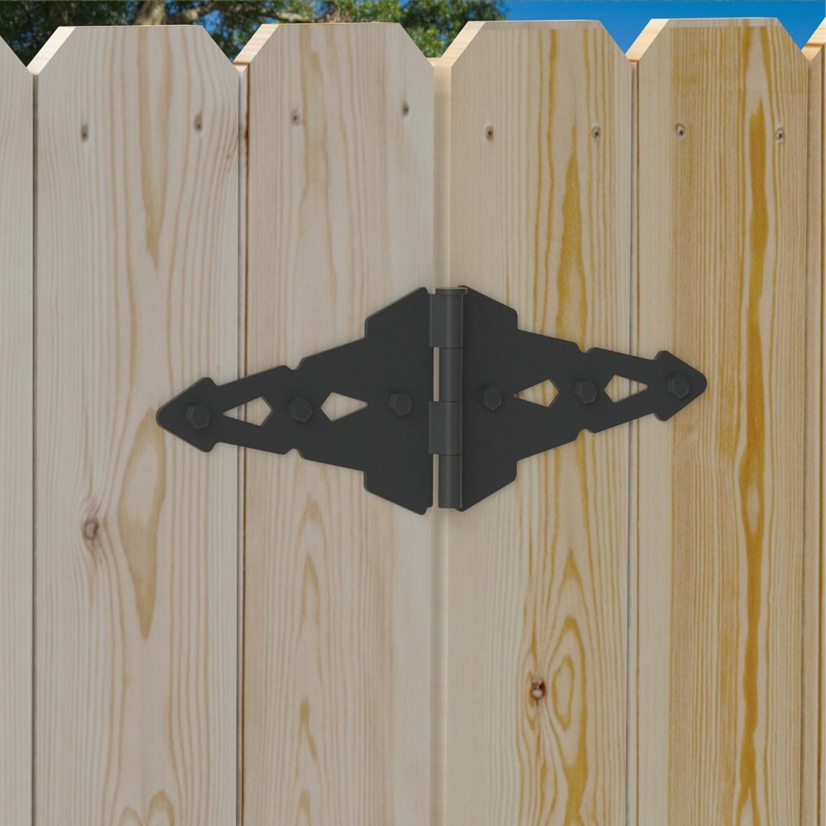 Nationwide Contemporary Walk Gate Kit (Black) - WI-CWGK