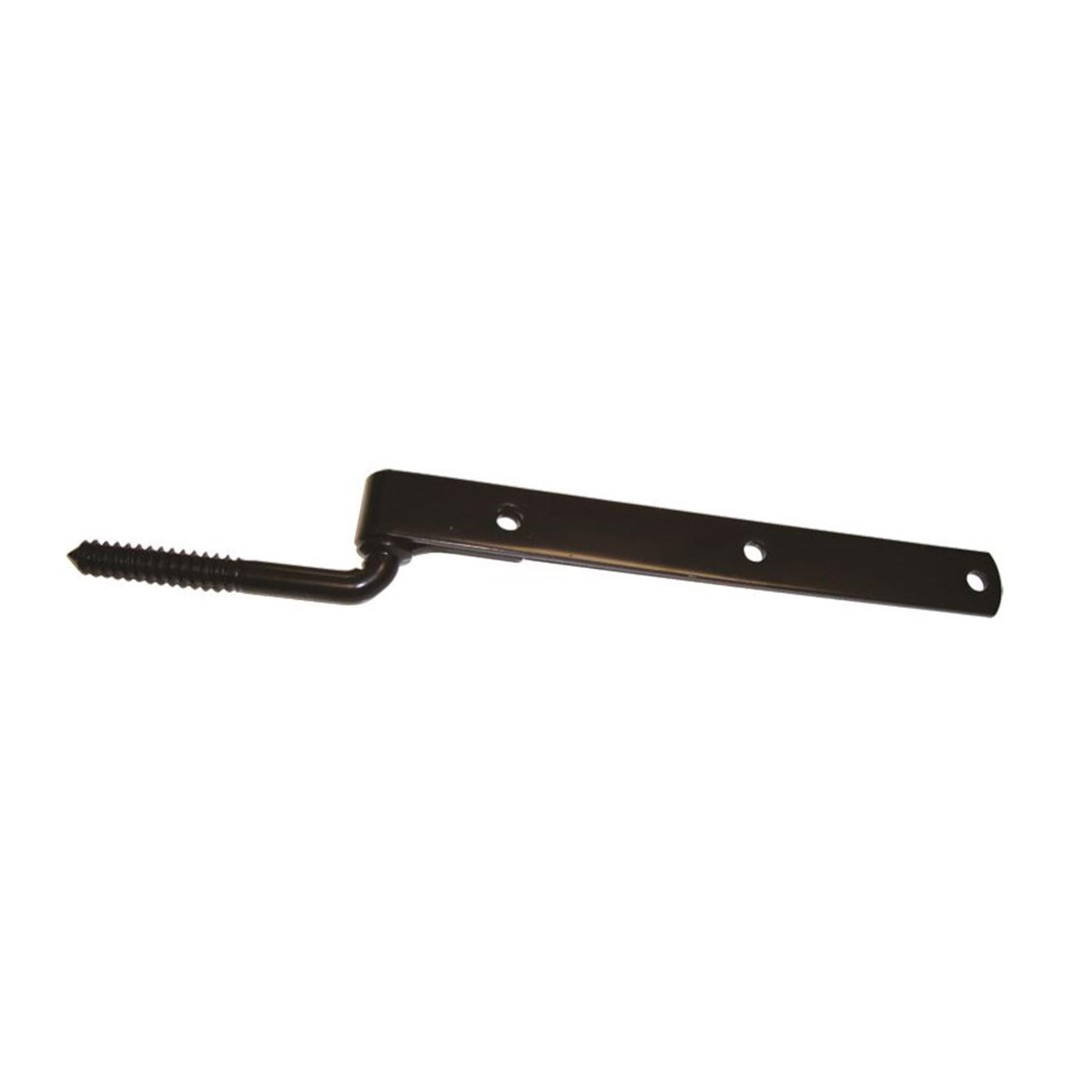 Nationwide Heavy-Duty 12" Strap Hinge Pair (Black) - NW255-38931-26